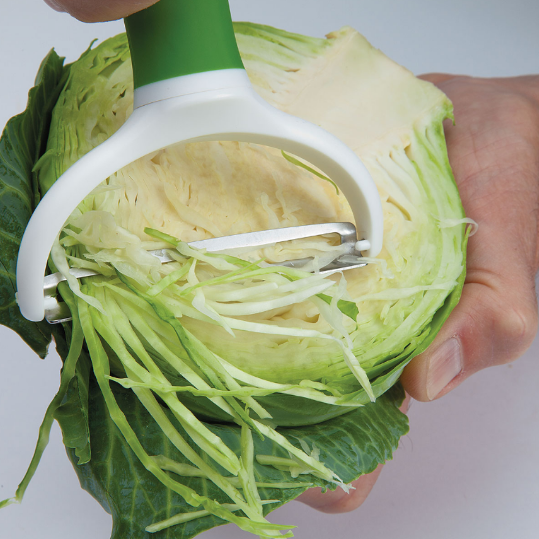 2-IN-1 Cabbage Tool Shredder & Corer - Green – The World of Cutlery